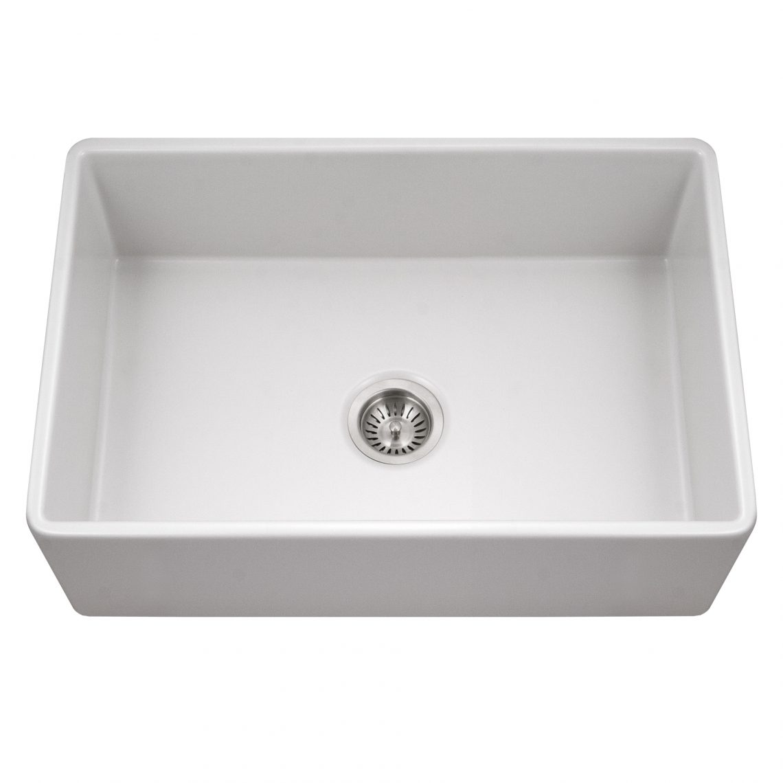 Chelsea Fireclay 30" Apron-Front Single Bowl Kitchen Sink - HamatUSA