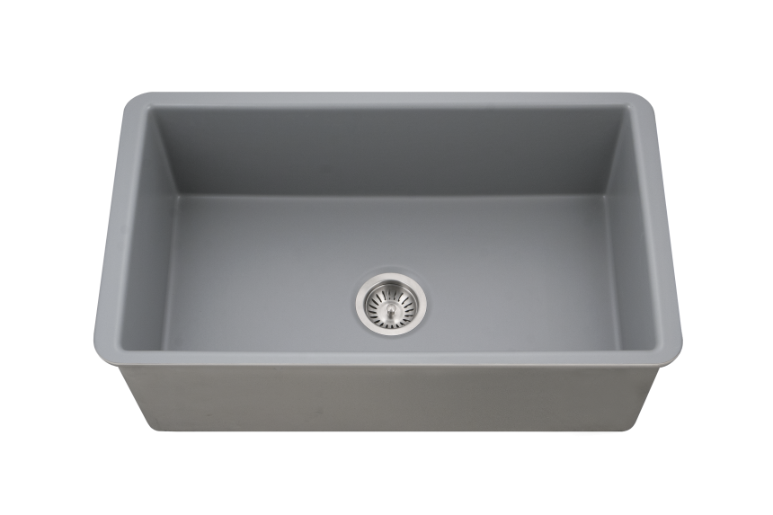 Chelsea Fireclay Undermount Large Single Bowl - HamatUSA