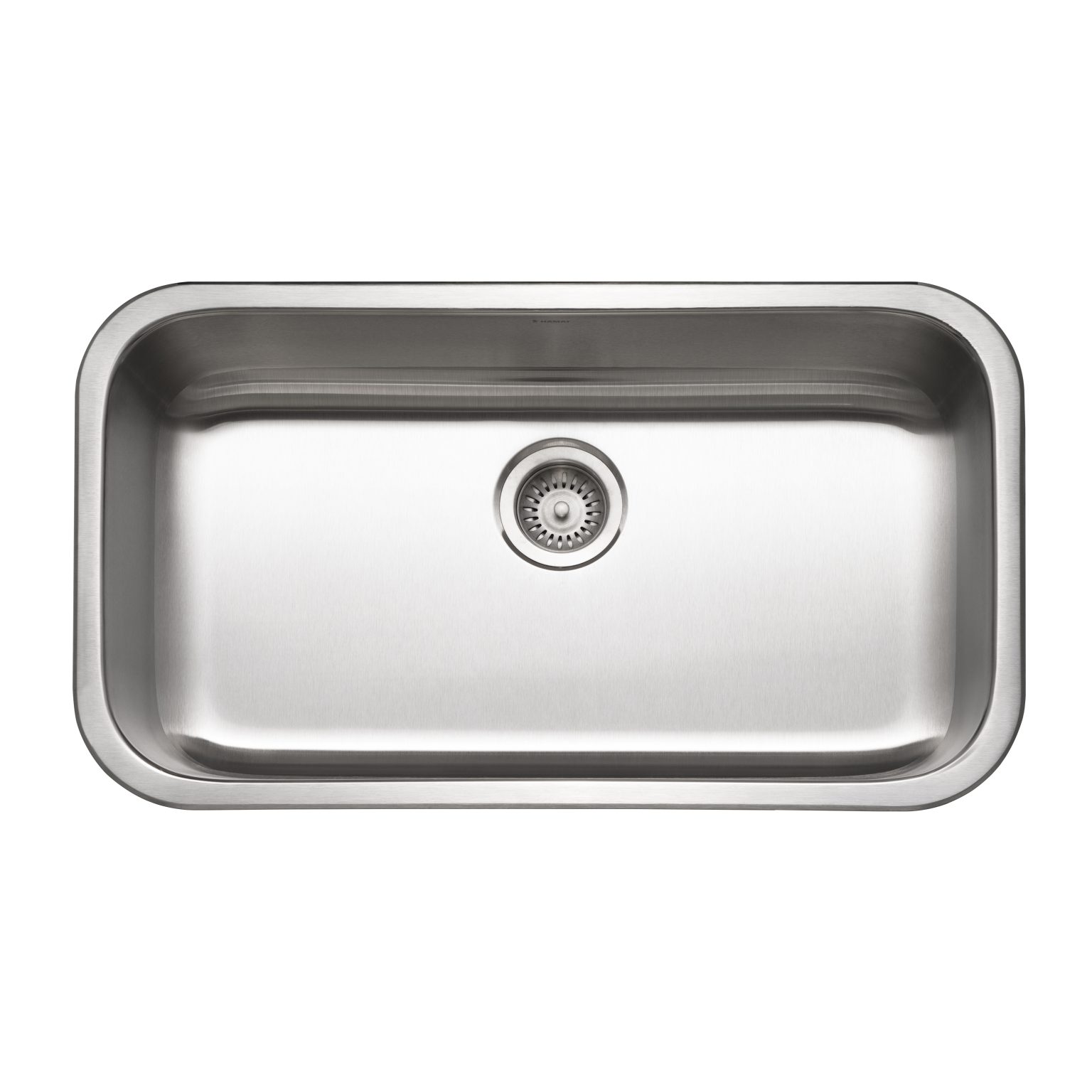 Gourmet Undermount Stainless Steel Large Single Bowl Kitchen Sink ...