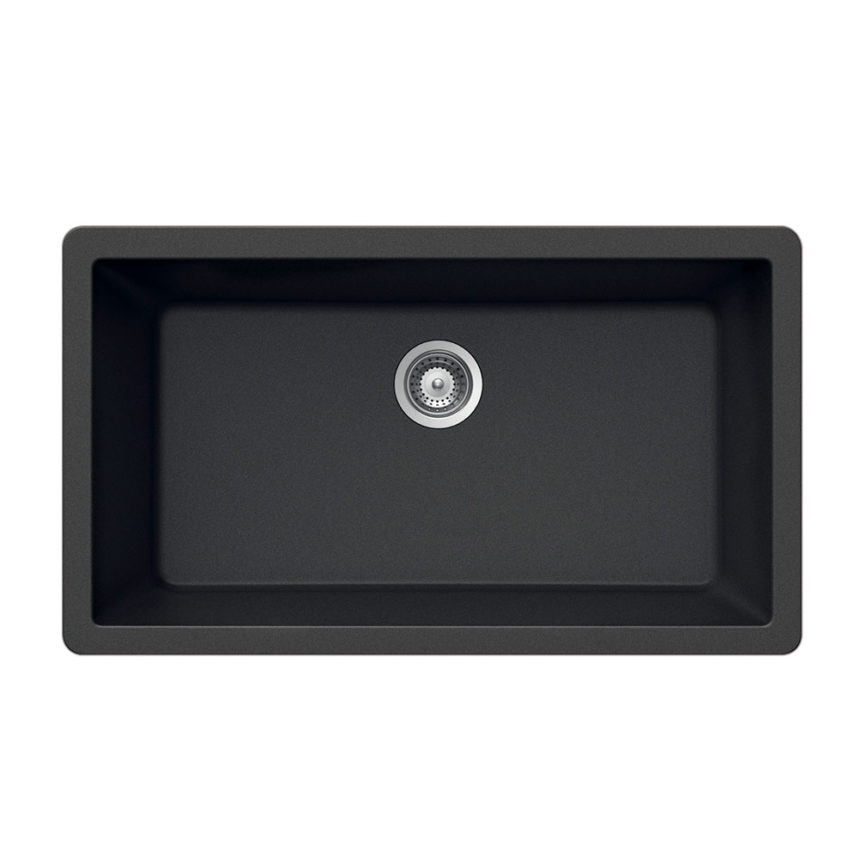 SiOStone Granite Undermount Large Single Bowl Sink - HamatUSA