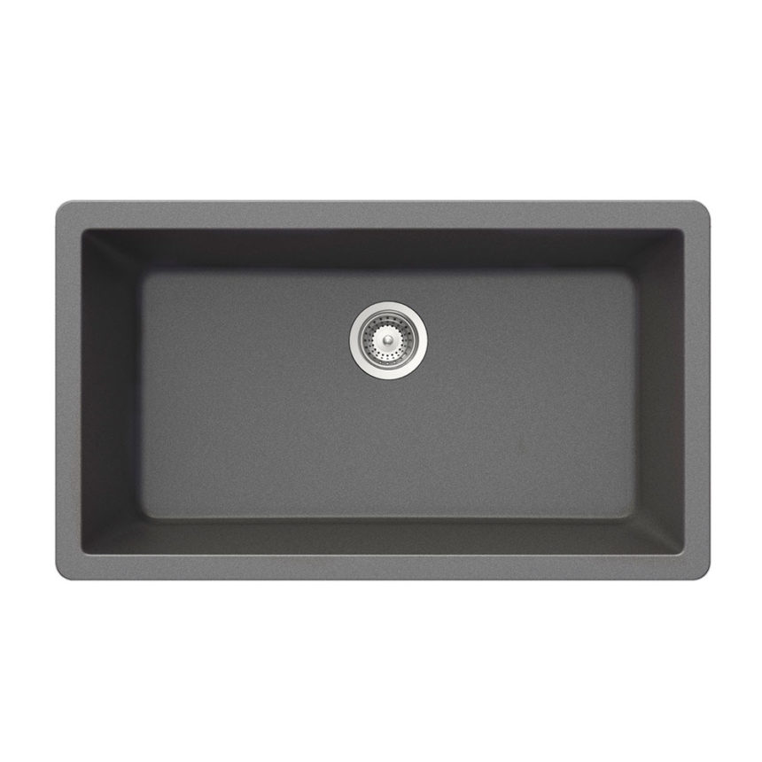 SiOStone Granite Undermount Large Single Bowl Sink - HamatUSA