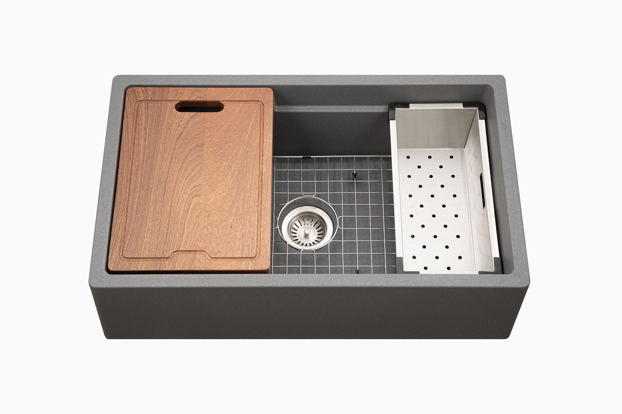 SiOStone 33" Granite Apron-Front Workstation - HamatUSA