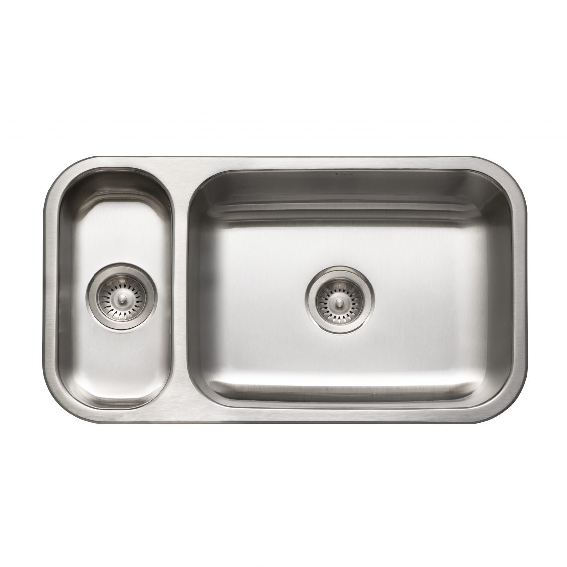 Vitality Undermount Stainless Steel 80/20 Double Bowl Kitchen Sink ...